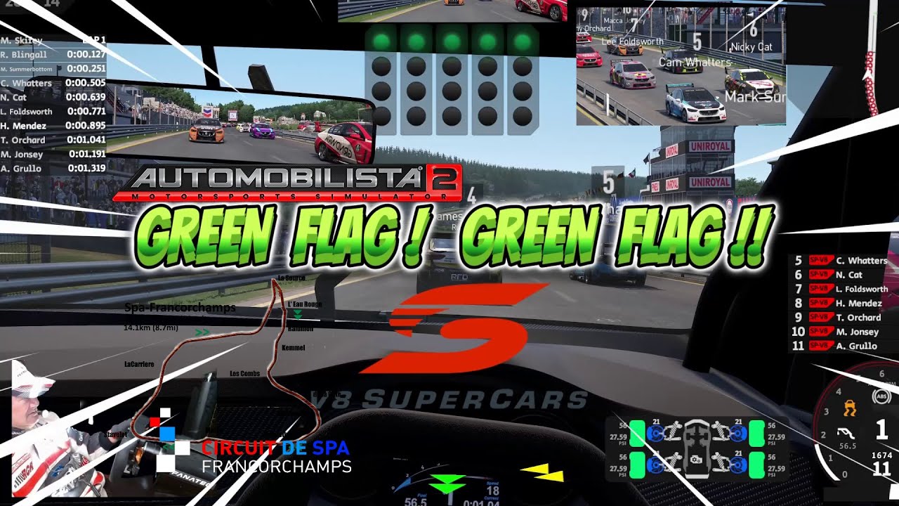 Automobilista2 Supercar V8 Challenge 2024 @Spa Francorchamps the ...