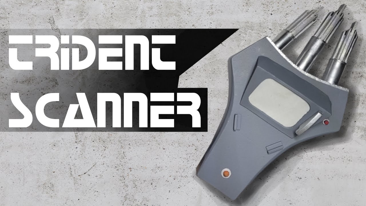 Trident Scanner Star Trek Original Series ( DIY, EVA Foam} - YouTube
