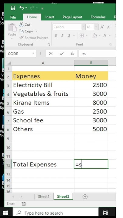 Autosum in Excel | Quick Sum Shortcut Keys | Excel Tips & Tricks - YouTube