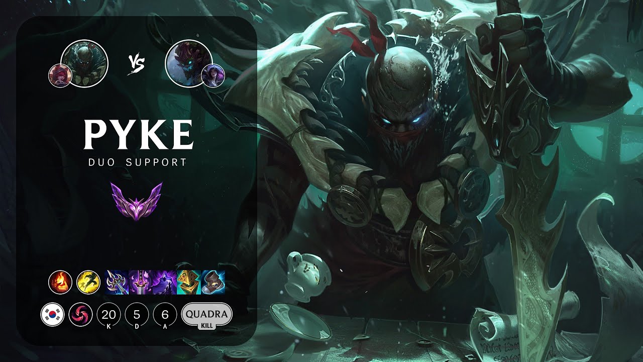 Pyke Support vs Maokai - KR Master Patch 14.5 - YouTube