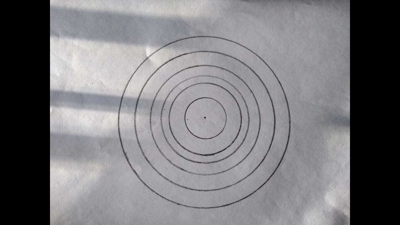 Circunferencias Concéntricas. Concentric Circumferences. - YouTube