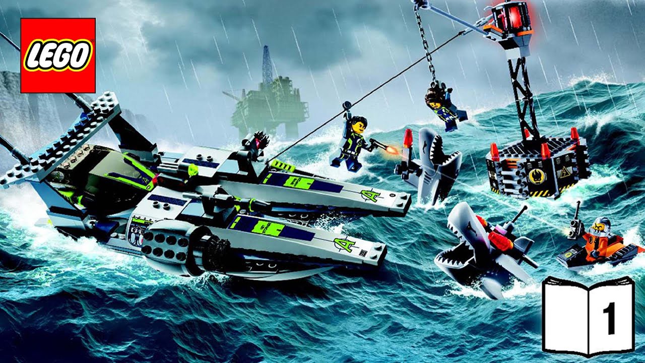 LEGO Instruction | Speedboat Rescue, LEGO® Agents 8633 | Booklet - YouTube