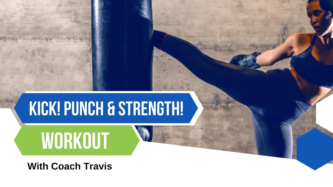 Move Mondays: Kick! Punch & Strength! - YouTube