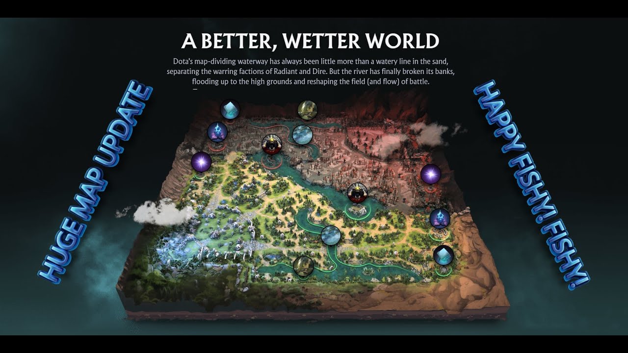 DOTA 2 NEW 7.38 WANDERING UPDATE: A BETTER, WETTER WORLD. - YouTube