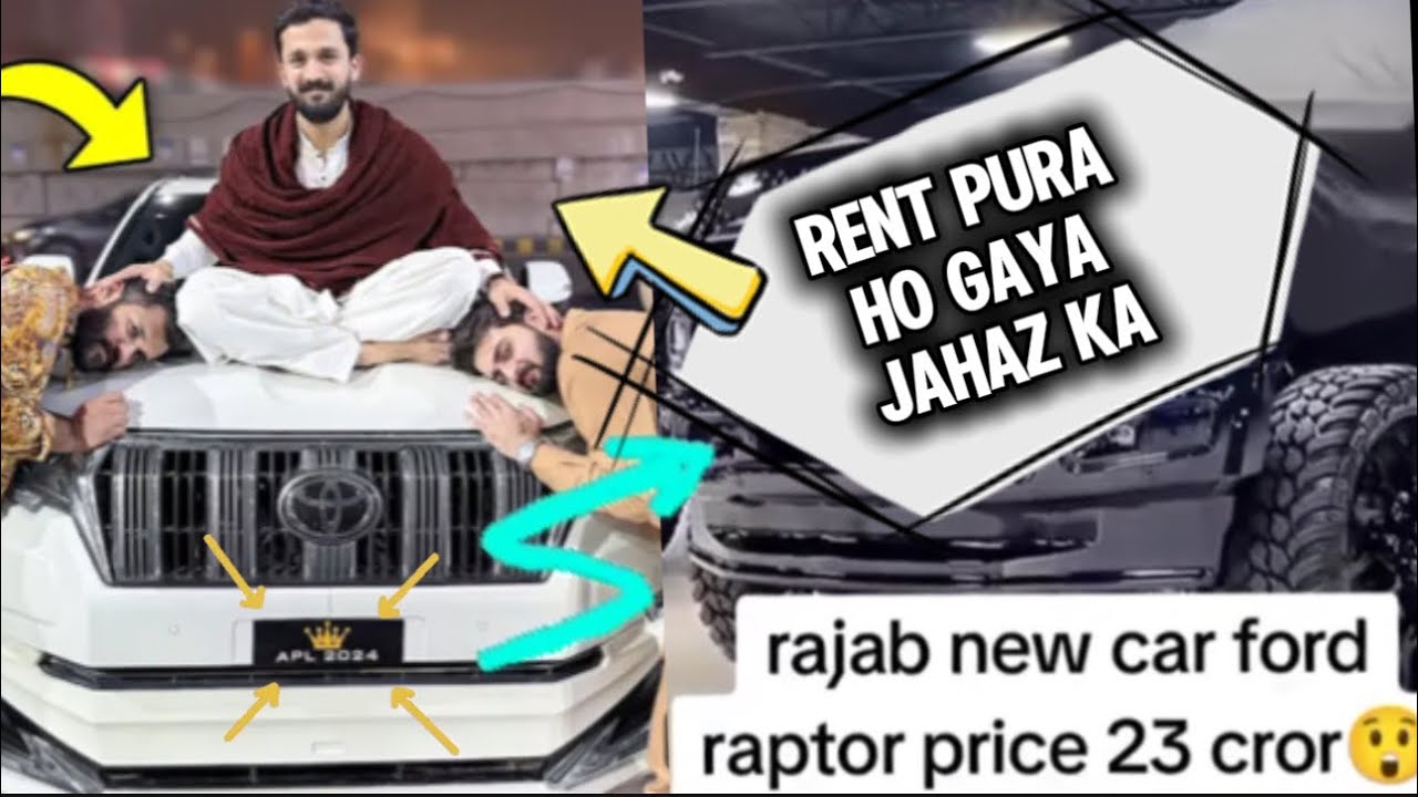 Rajab Butt New Car Reveal😳@rajabbutt94 - YouTube