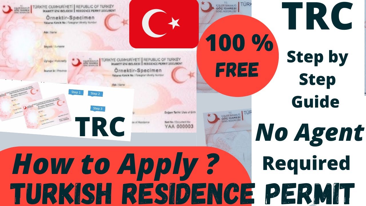 How to apply Trc without agent for free l Turkish Residence Permit l ...