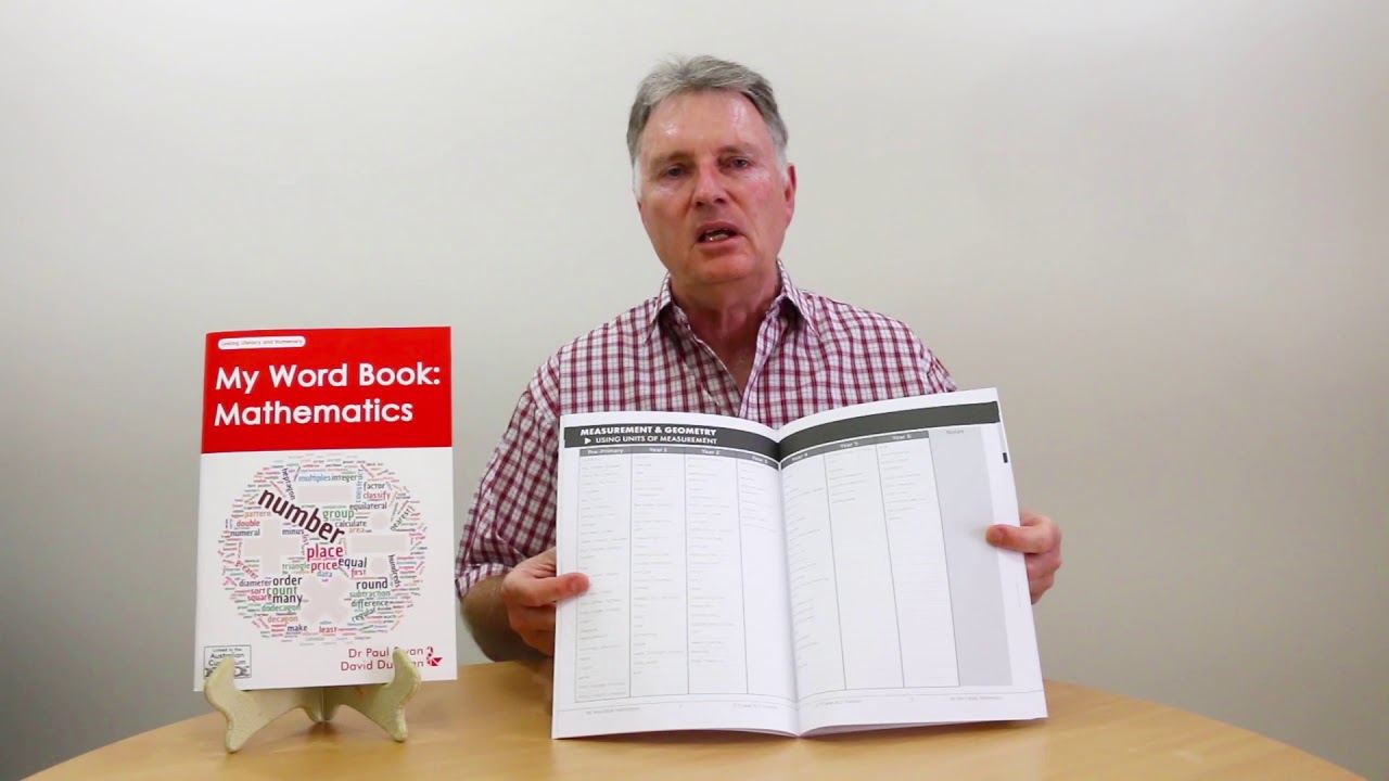 My Word Book: Mathematics - YouTube
