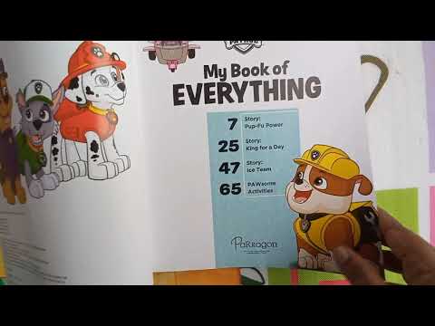 Paw patrol My book of everything