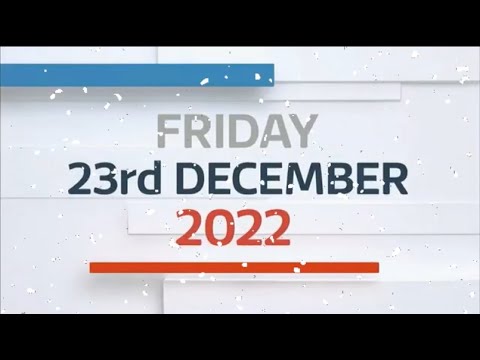 Good Morning Britain -Christmas Eve Eve- Friday 23rd December 2022 With ...