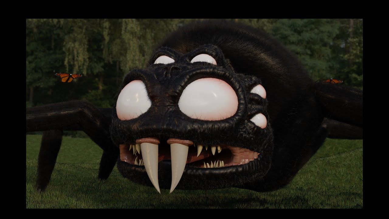 Don't Starve Spider realistic animation - YouTube