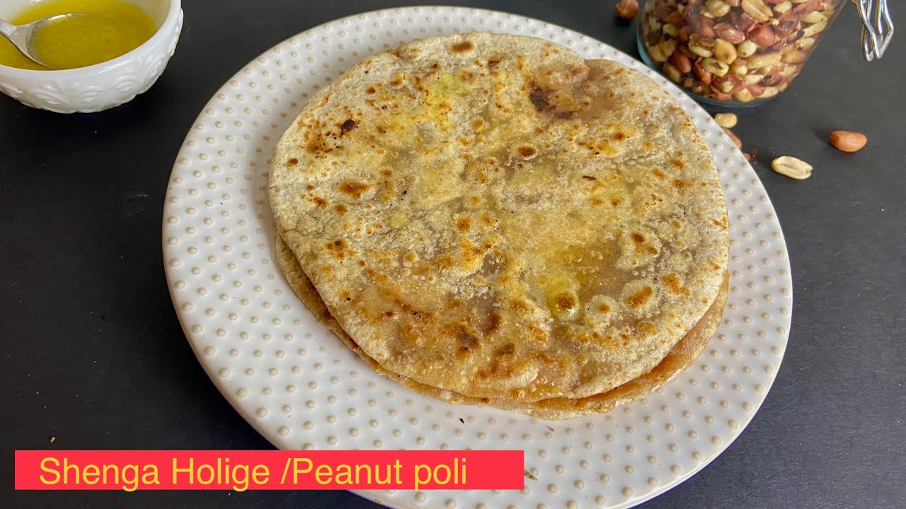 Shenga Holige | Peanut poli | North Karnataka Special Shenga Holige ...