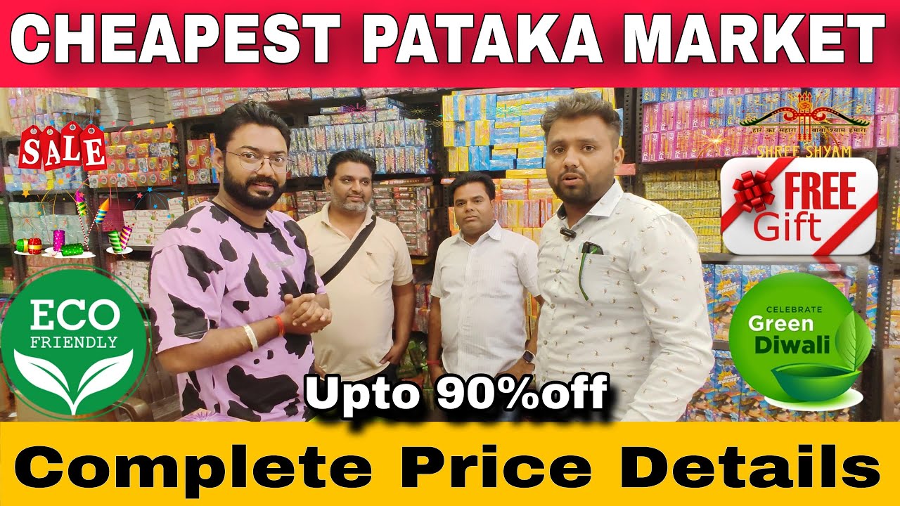 Cheapest Crackers Chandigarh | Kurali Pataka Market - YouTube