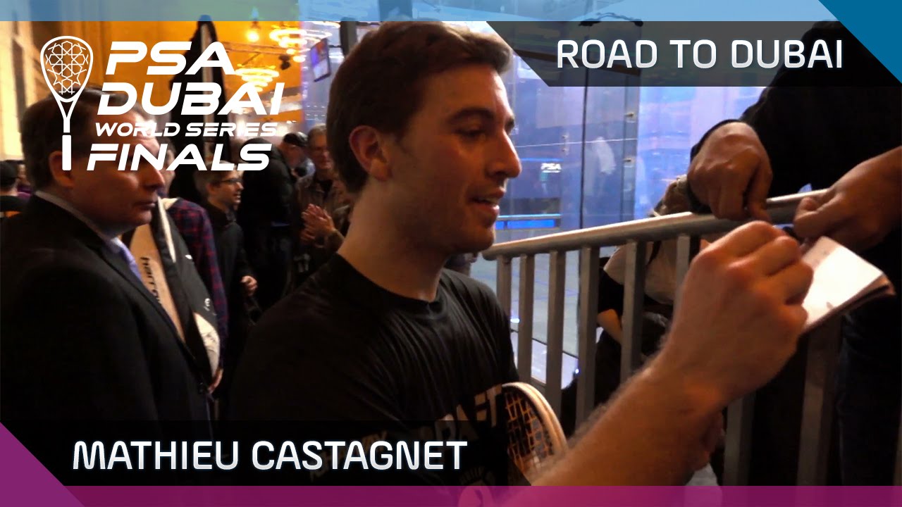 Squash: Mathieu Castagnet - Road To Dubai - YouTube