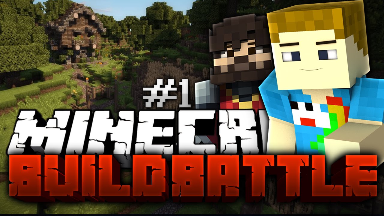 Minecraft: BUILD BATTLE ON A FARM - MORE COWS - YouTube