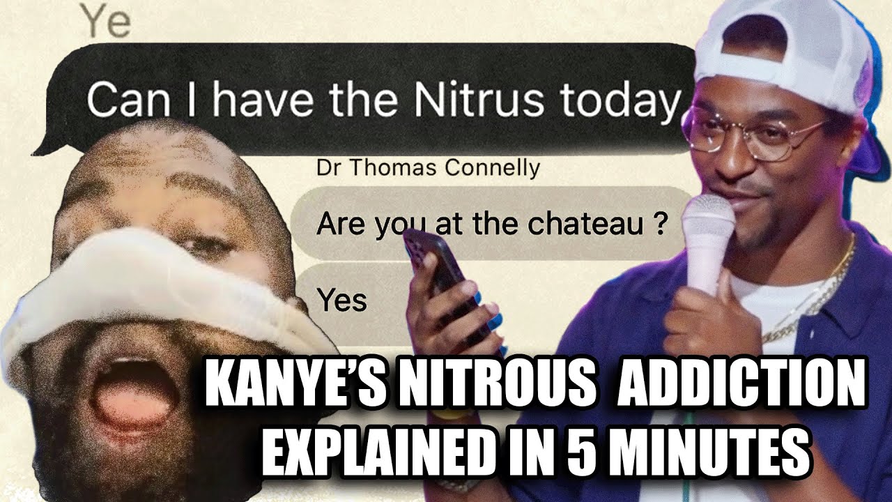 What Kanye's Text Reveal About His Nitrous Addiction - YouTube
