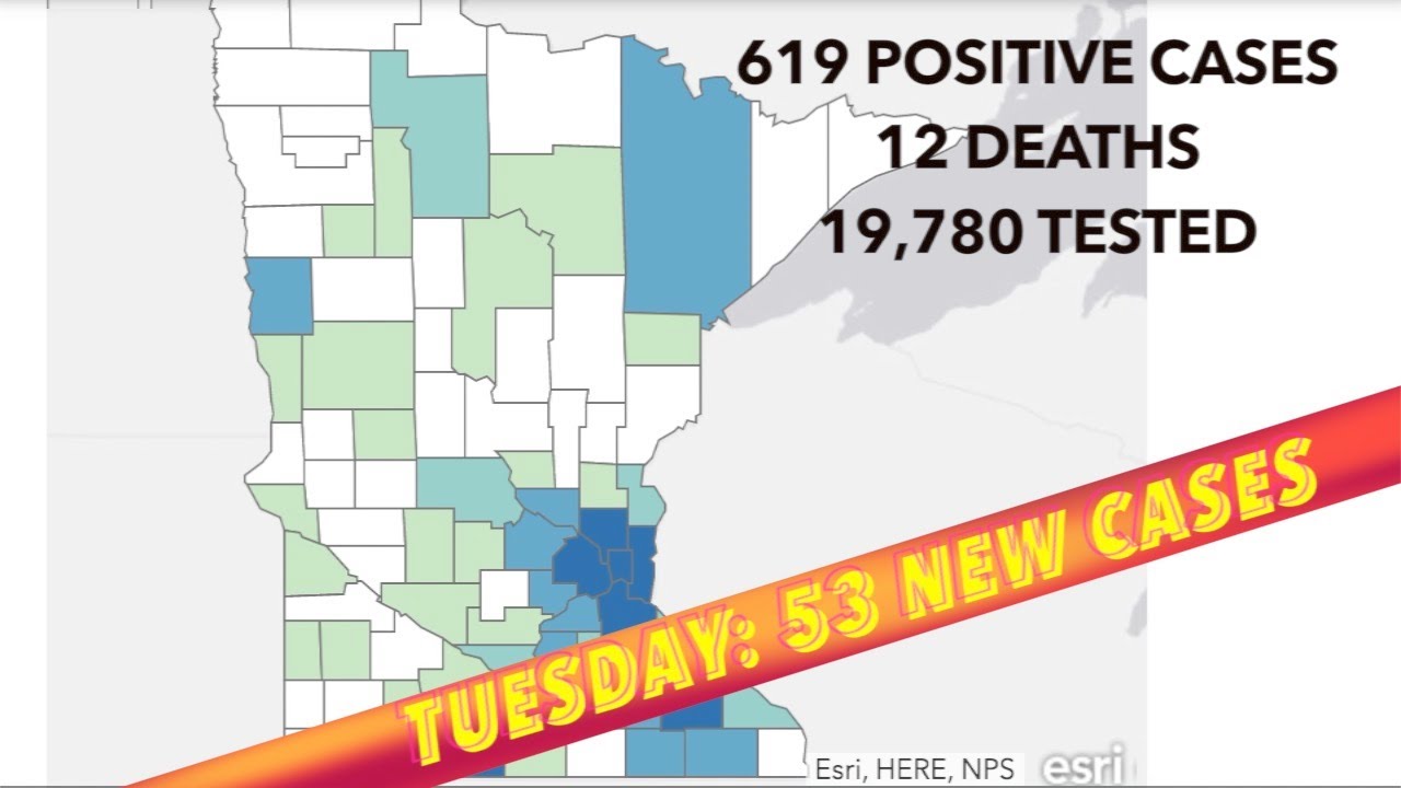 53 New Coronavirus Cases In Minnesota, 2 More Deaths - YouTube