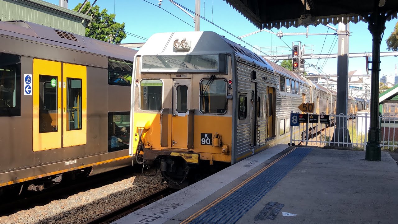 Sydney Trains K Set Ride - Flemington to Homebush - YouTube