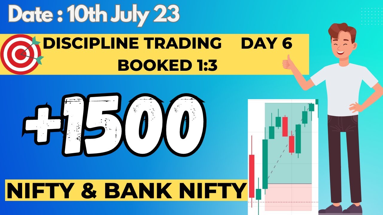 Booked 1:3 | Option Buying Nifty | Discipline Trading Day 6 | Trade ...