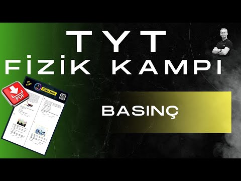 TYT FİZİK FULL TEKRAR KAMPI BASINÇ| FİZİKLE BARIŞ|