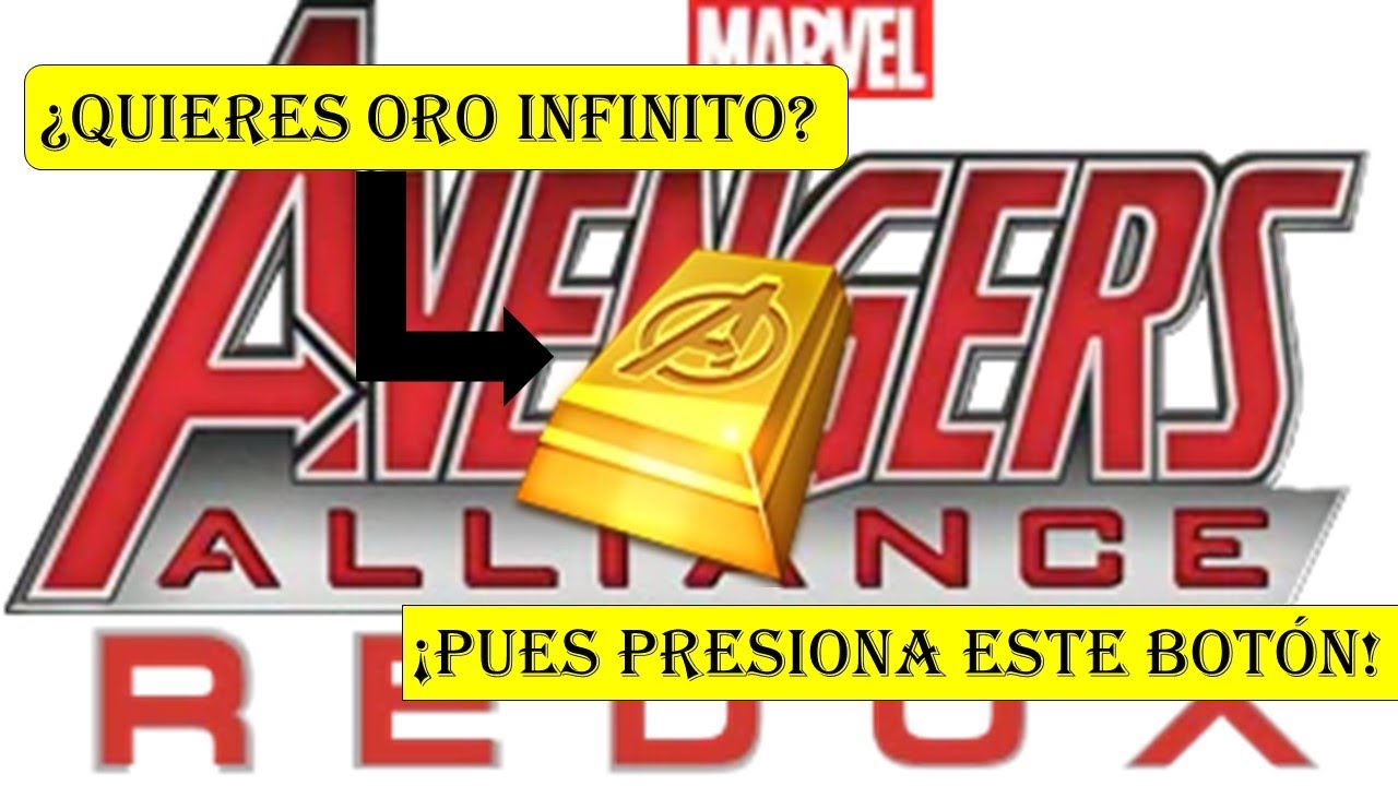 CONSIGUE ORO INFINITO GRACIAS A UN BOTÓN! - MARVEL AVENGERS ALLIANCE ...