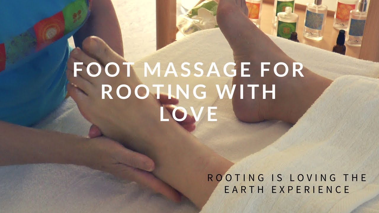 ASMR Foot Massage for rooting with love - YouTube
