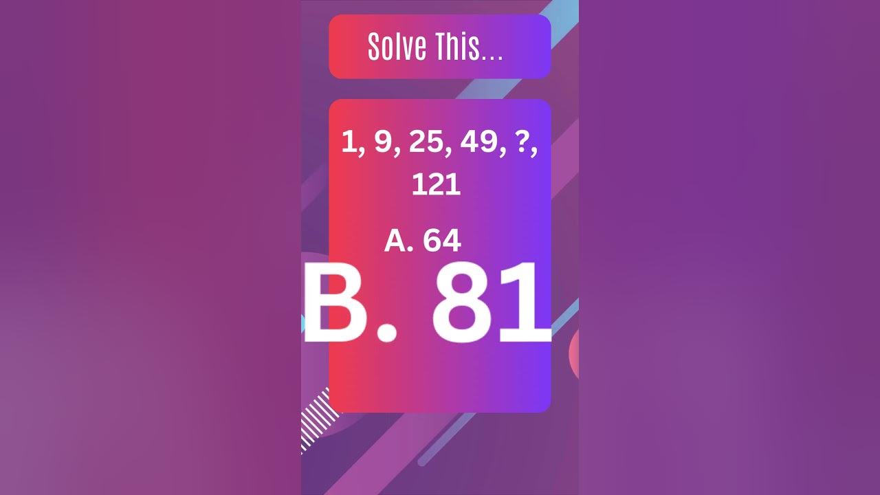 "🔢 Crack the Code! Number Series Challenge 🧠 | Quick Math Shorts" - YouTube