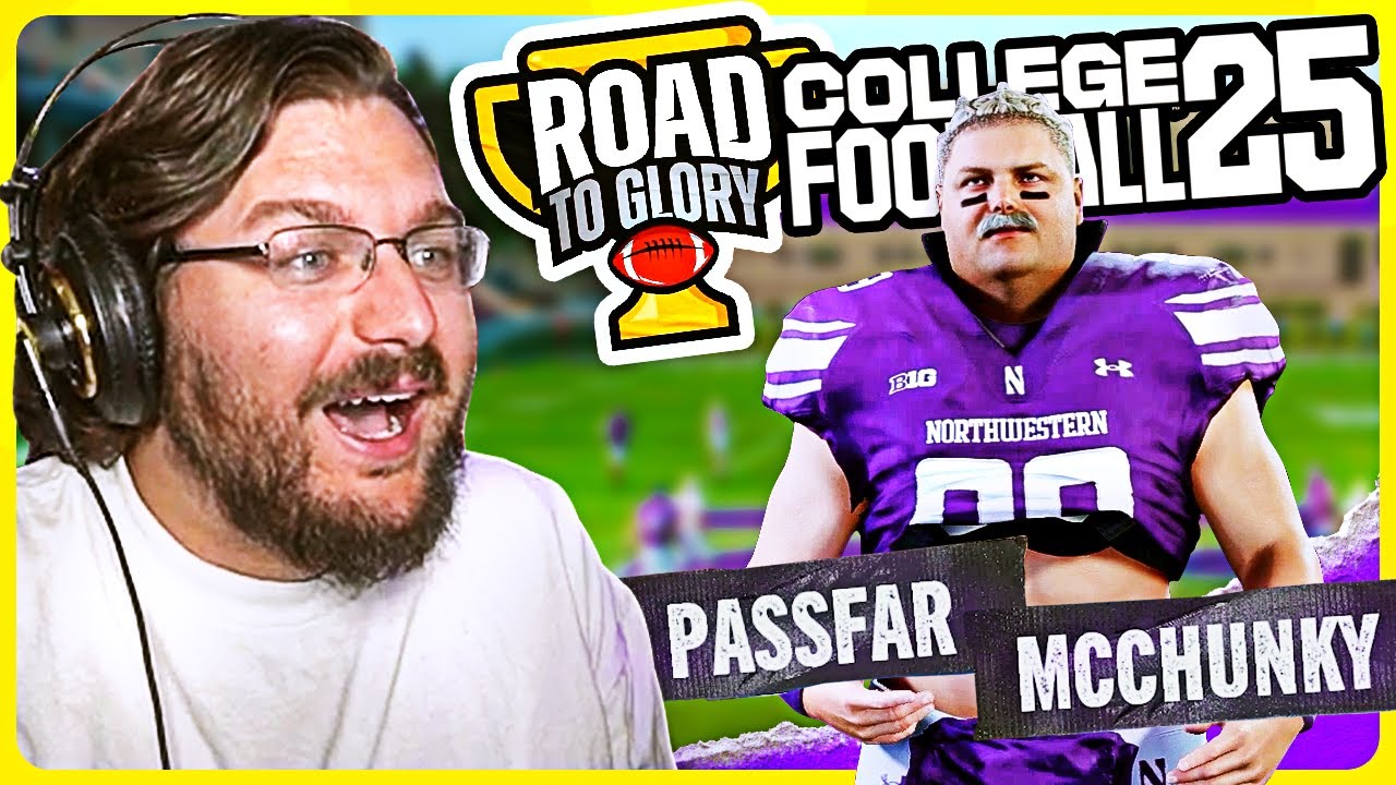 Passfar McChunky: College Football 25 Road to Glory - YouTube