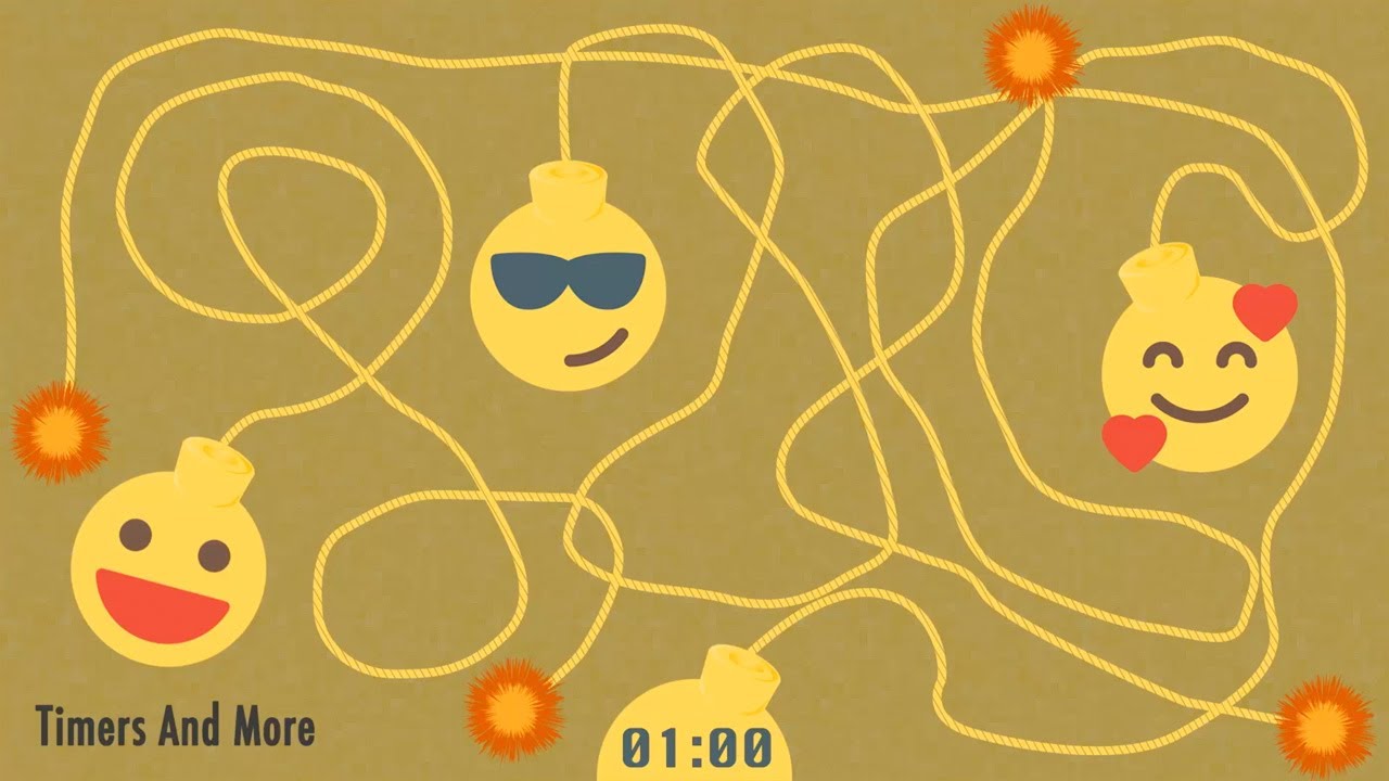 1 Minute Timer Bomb | 😄 Emoji 😜 - YouTube