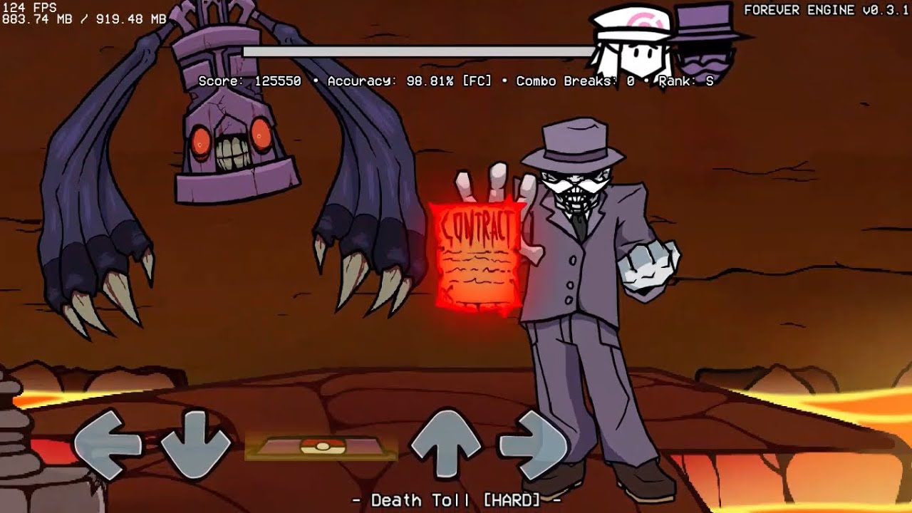 "Death Toll" Clear! FNF Hypno's Lullaby v2 | Friday Night Funkin' - YouTube