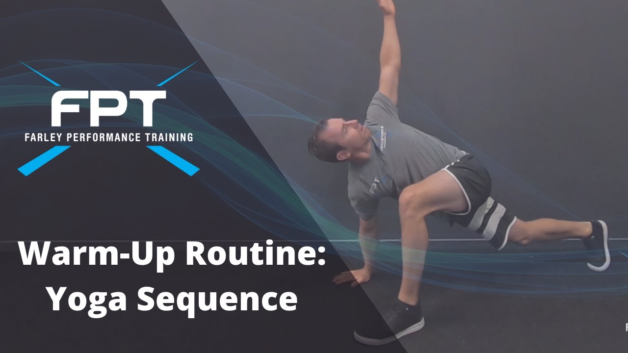 Warm-Up Routine: 1 Yoga Sequence - YouTube