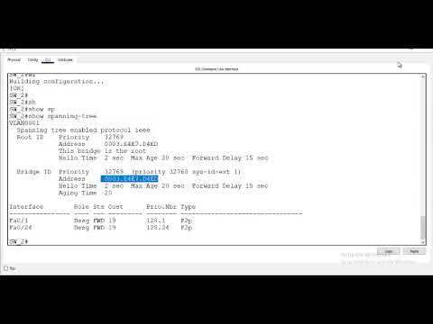 46 CCNA CCNP COM Switching STP LAB - YouTube