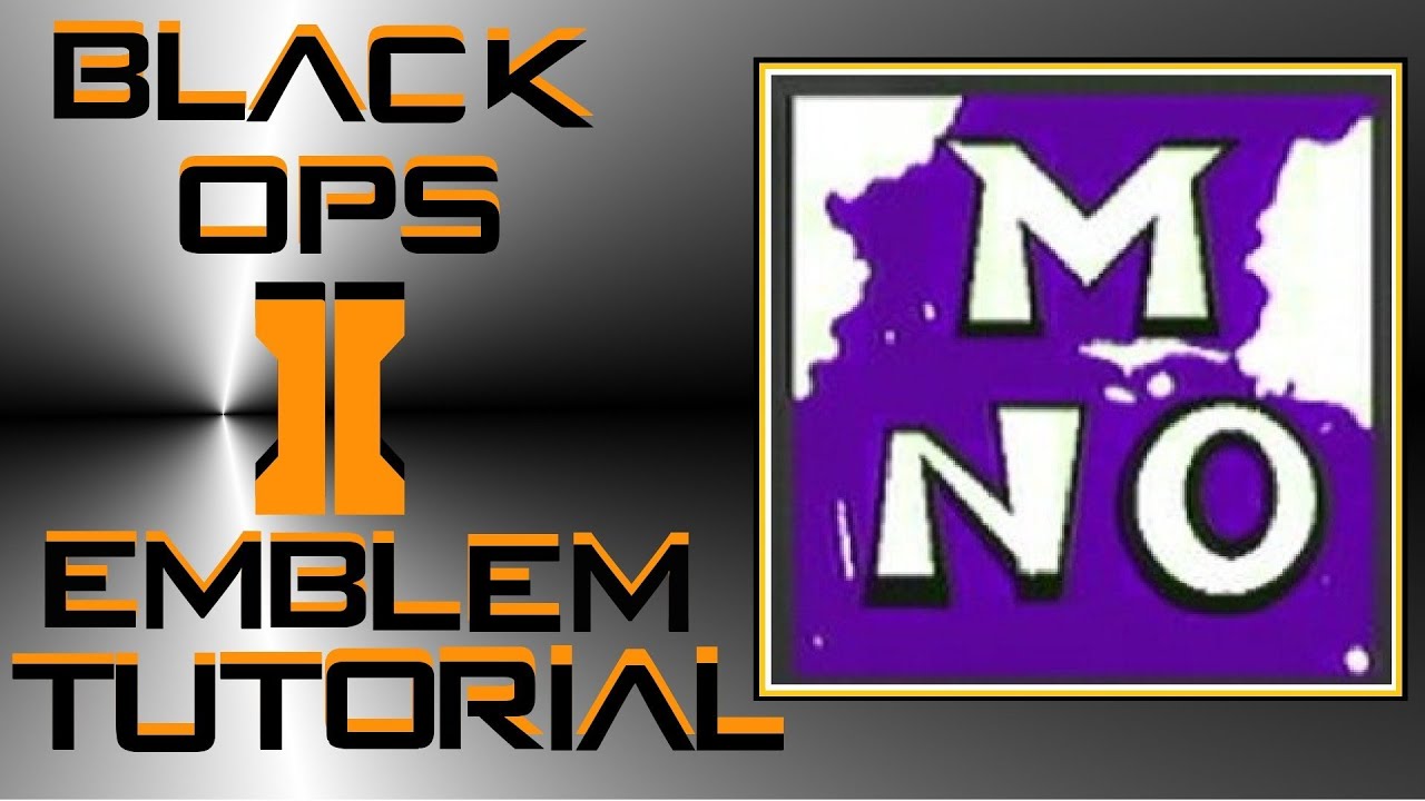 Call of Duty Black Ops 2 : Graffiti Writing Emblem Tutorial (Letters ...