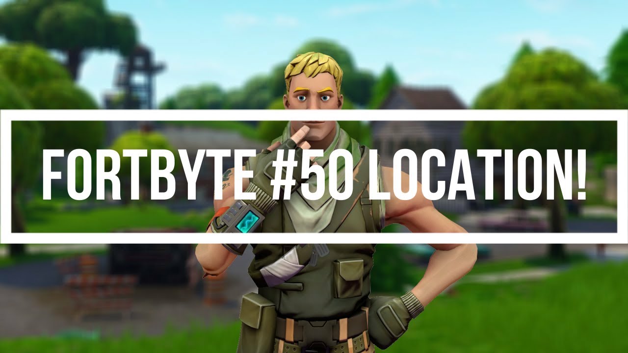 Fortnite Fortbyte #50 Location - Accessible at Night Time inside ...
