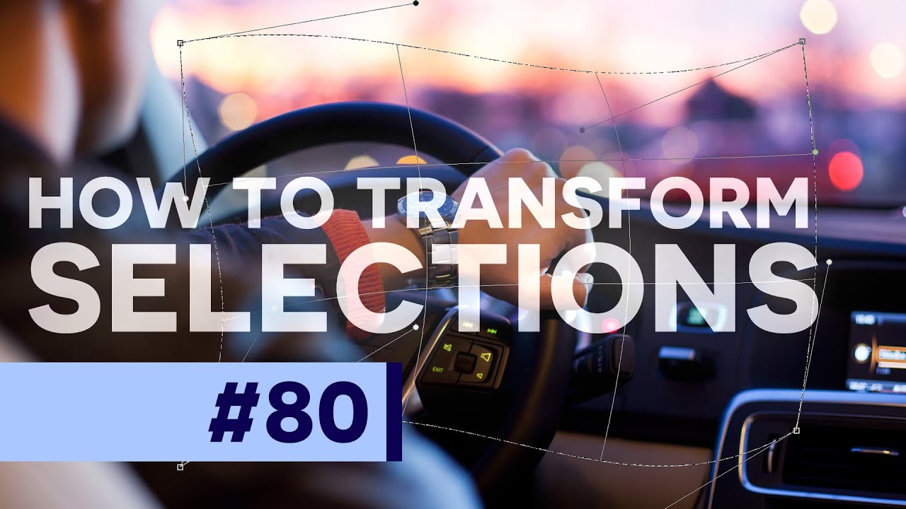 HOW TO: Transform a Selection - Photoshop CC Tip - YouTube