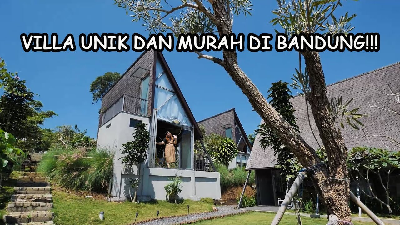 VILLA UNIK DAN MURAH BANDUNG!!! STAYCATION WAJIB COBA BANDUNG!!! VILLA ...