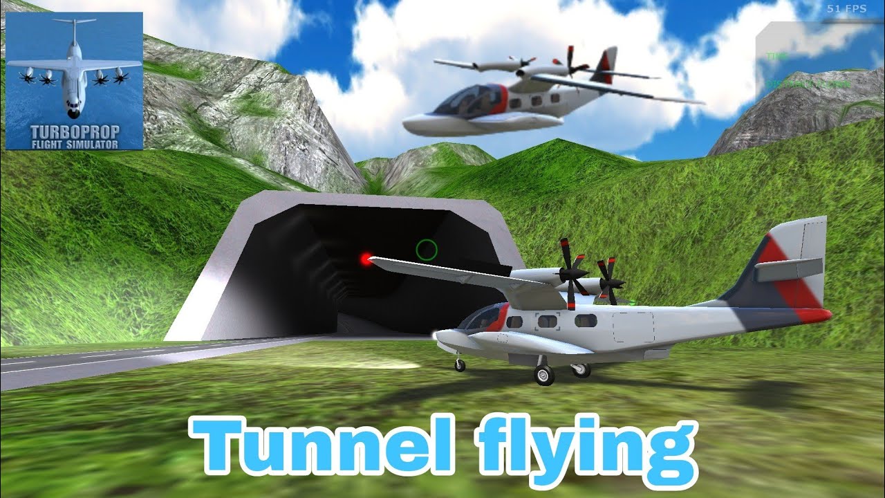 Turboprop flight simulator |ps-26 flying in tunnel 🔥[must watch] - YouTube