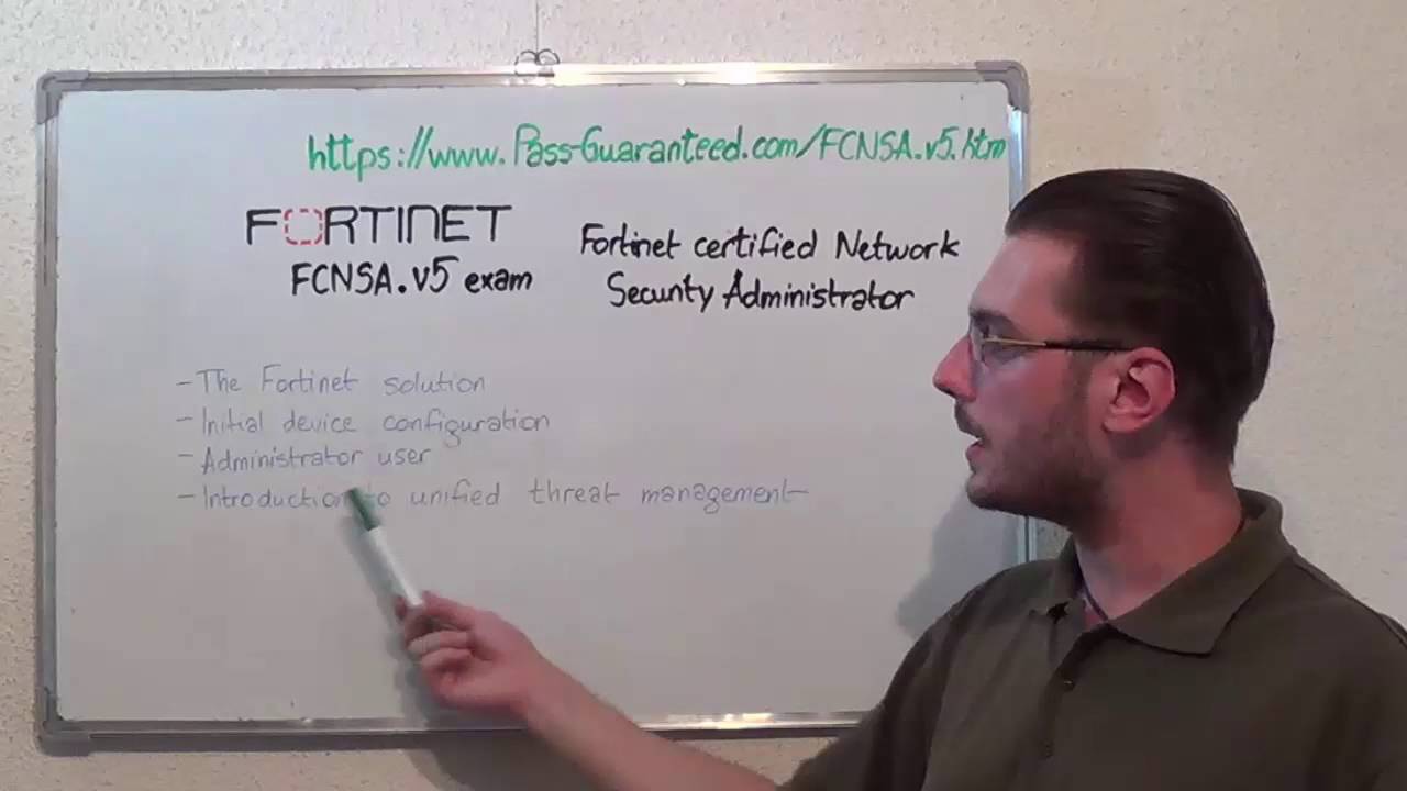 FCNSA.V5 – Fortinet Exam Certified Network Test Security Questions ...