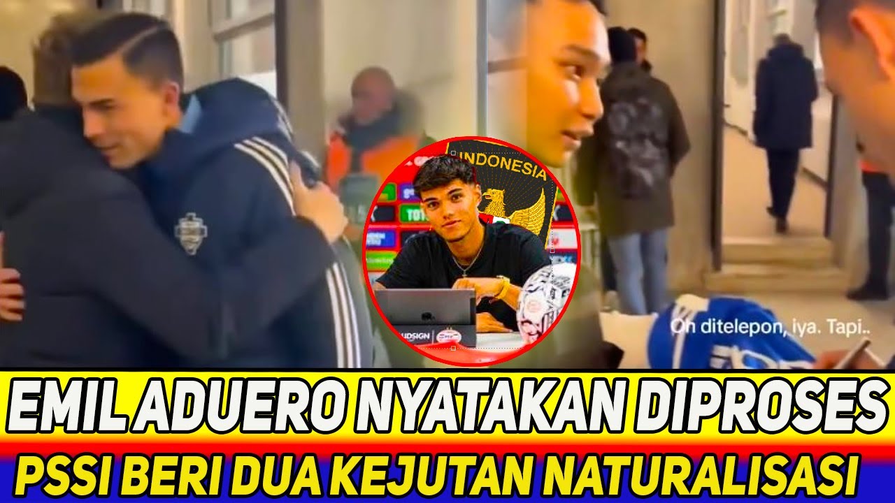 timnas Indonesia~emil aduero akan dinaturalisasi~d'leanu arts blak ...
