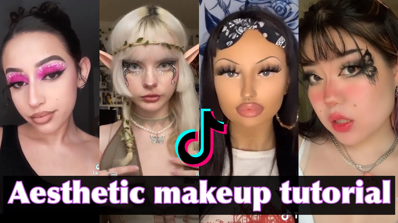 AESTHETIC MAKEUP TUTORIAL | TIKTOK COMPILATION - YouTube