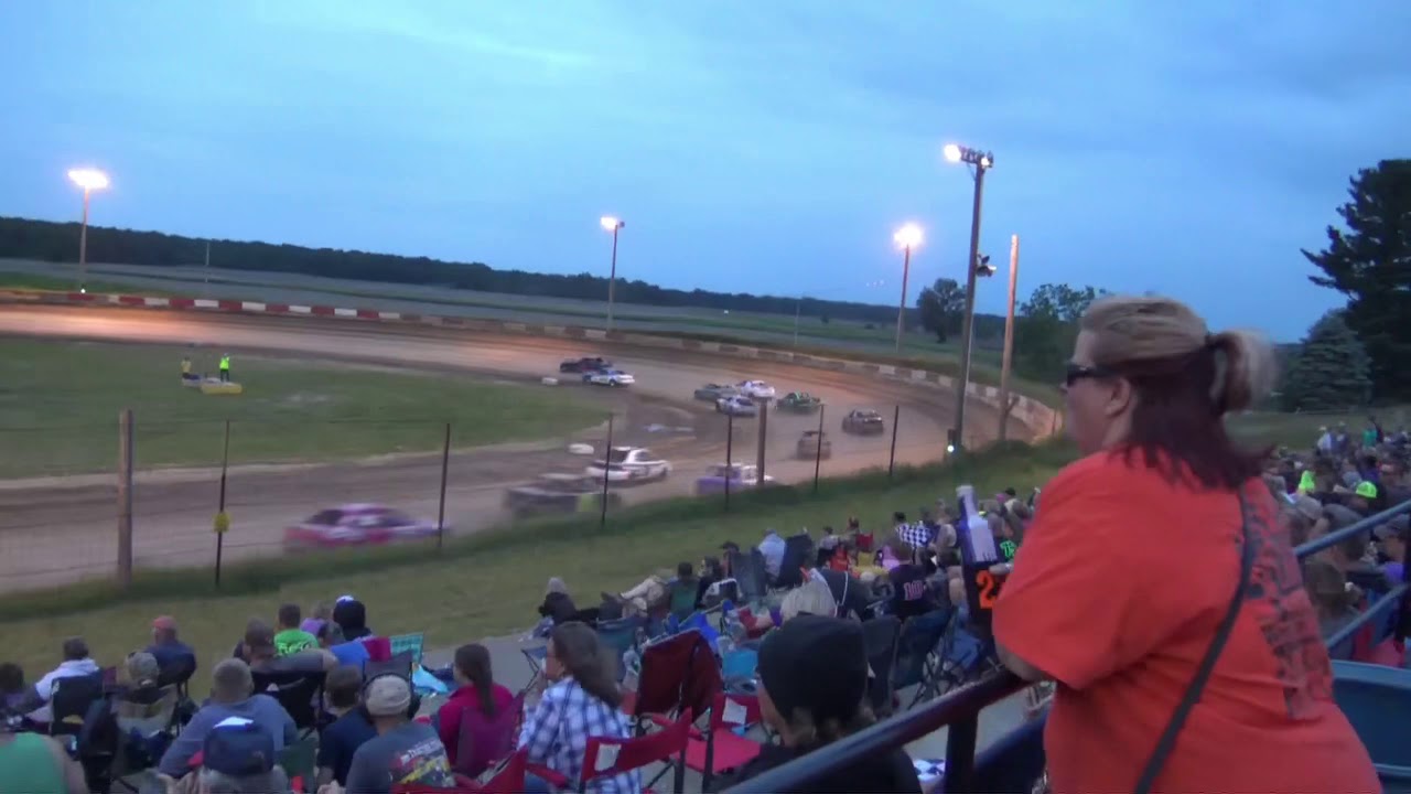 6-8-19 SHADYHILL SPEEDWAY, MEDARYVILLE, IN 4 BANGERS - F - YouTube