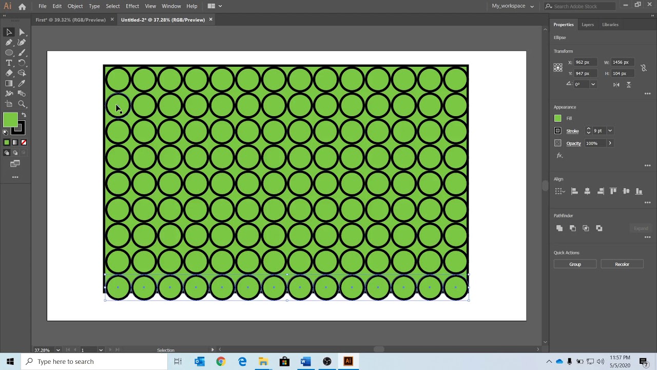 An activity in adobe illustrator - YouTube