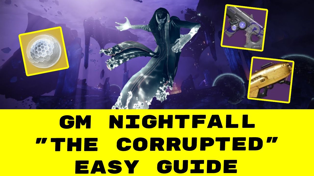 The Corrupted Grandmaster Nightfall Easy & Quick Guide / Destiny 2 ...