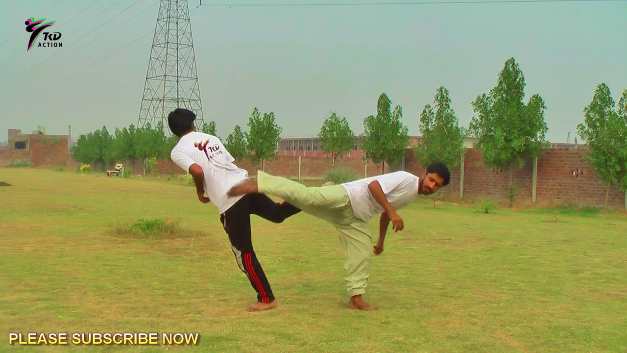 Best TaekwondoTechniques And Fight Sparring @TKD Action - YouTube