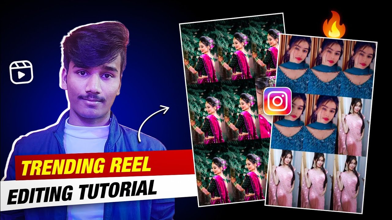 New Trending Instagram Reels Editing | Viral Photo Reels Video Editing ...