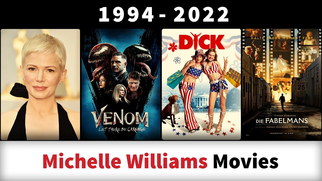 Michelle Williams Movies (1994-2022) - Filmography - YouTube