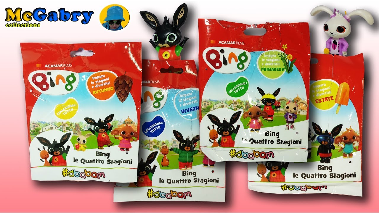 BING-APERTURA BING LE 4 STAGIONI-UNBOXING EDICOLA-NUOVA COLLEZIONE ...