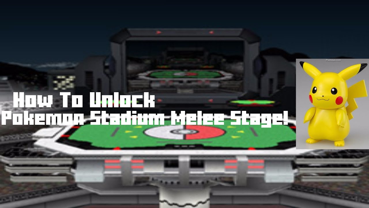 Super Smash Bros. Brawl: How To Unlock Pokemon Stadium Melee Stage ...
