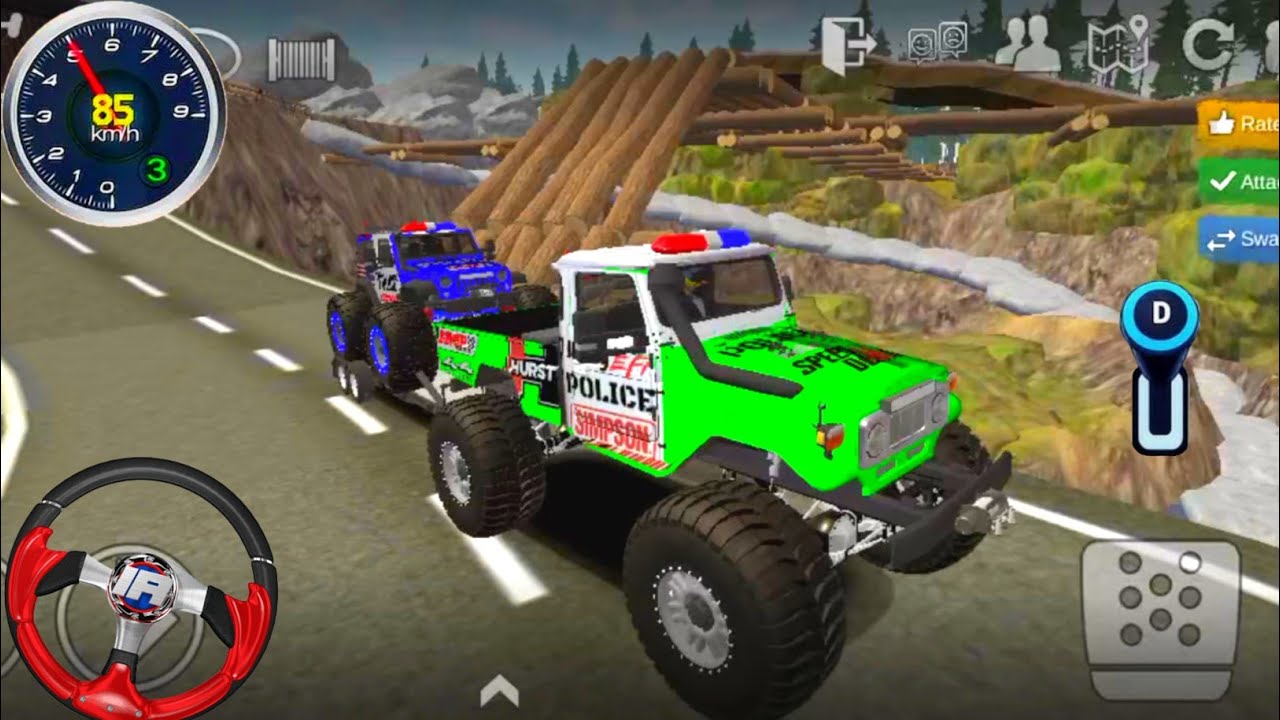 Off-road Outlaws US Police Truck Mud Racing Multiplayer Android ...