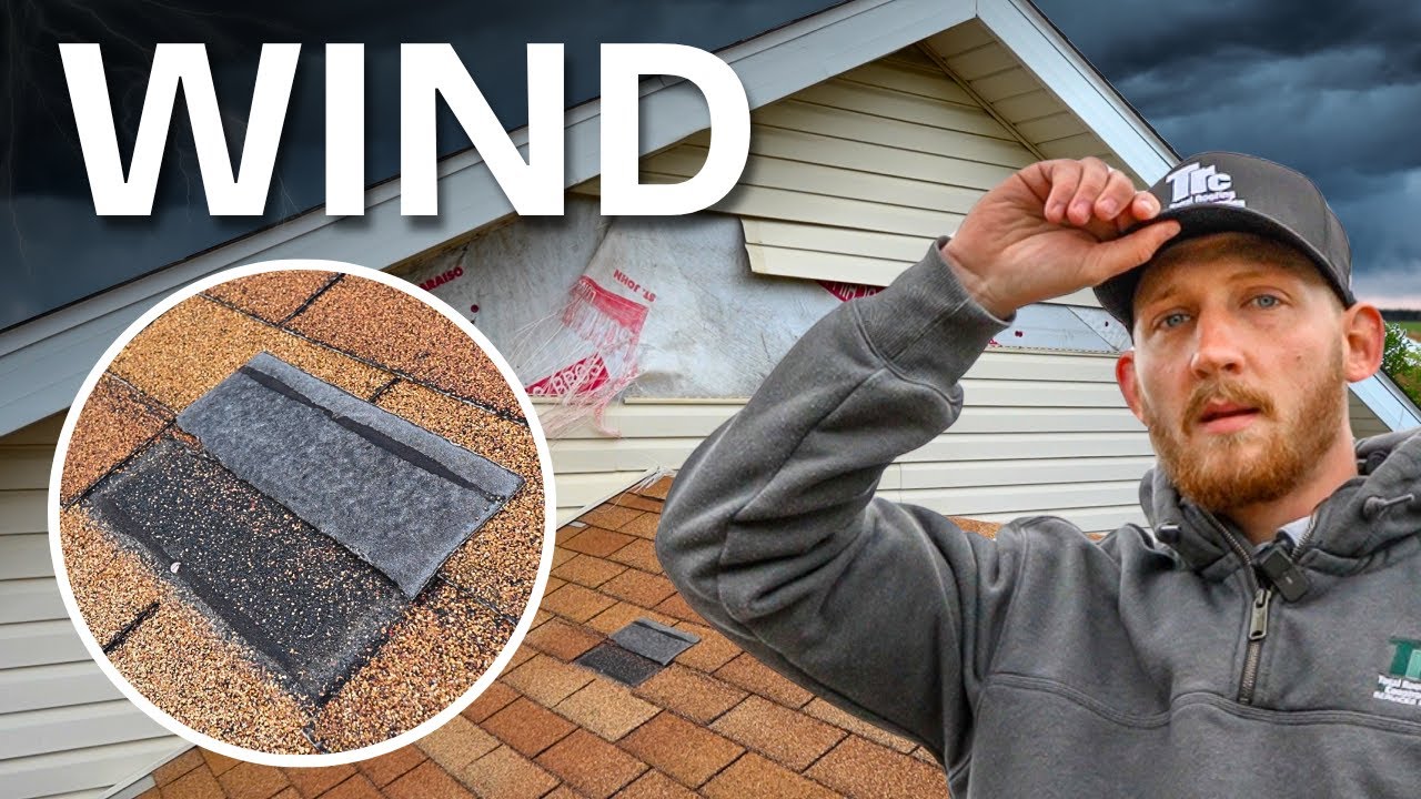Wind Damage Siding Inspection With Total Roofing - YouTube