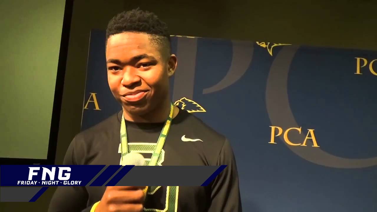 PCA Linebacker Deonte Williams National Signing Day - YouTube